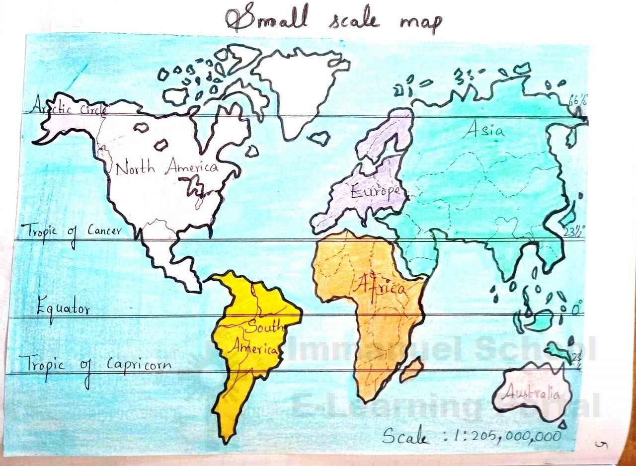 6th Std Social Studies-Globe and Maps-Activity-02. – IMMANUEL PRIMARY ...